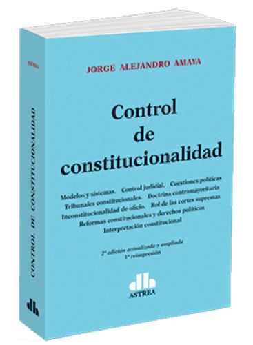 CONTROL DE CONSTITUCIONALIDAD | Librería Juridica Legales | Libros de ...